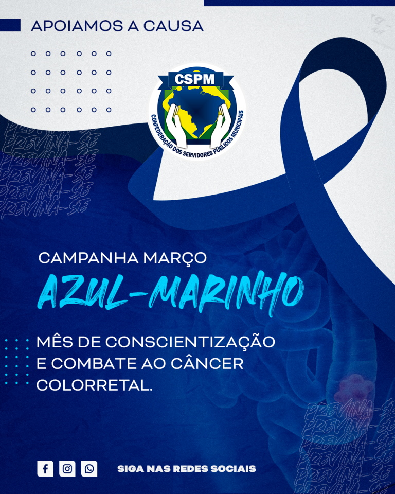 Março Azul Campanha Aborda Conscientização Sobre O Câncer Colorretal
